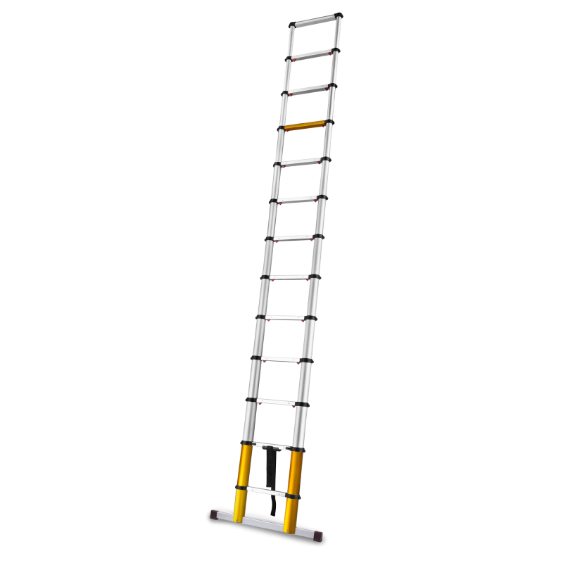 MAX Telescopic Ladder Aluminum 13 Steps 150 kg PRO
