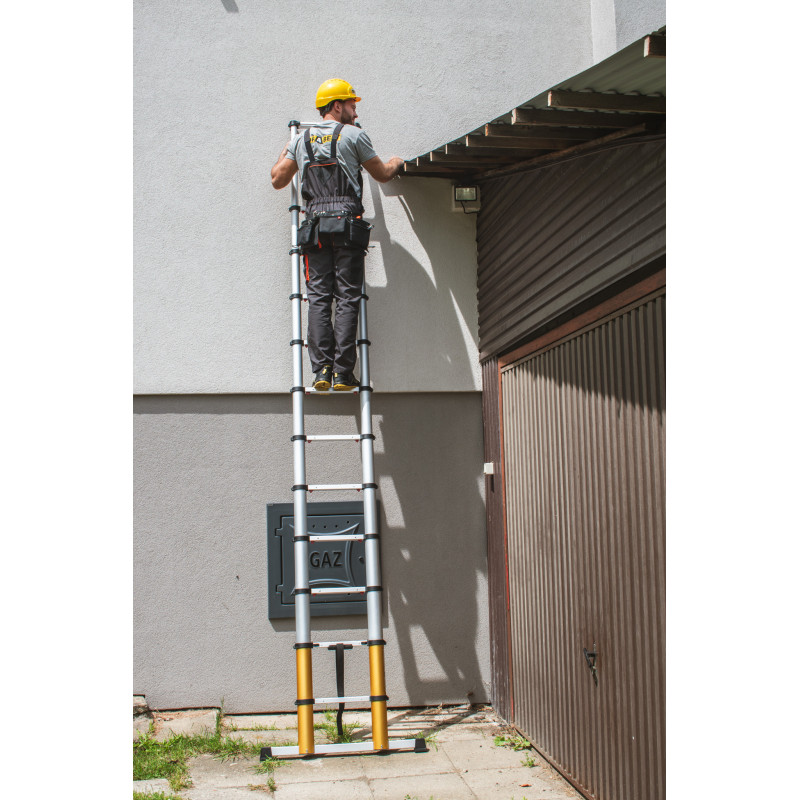 MAX Telescopic Ladder Aluminum 13 Steps 150 kg PRO